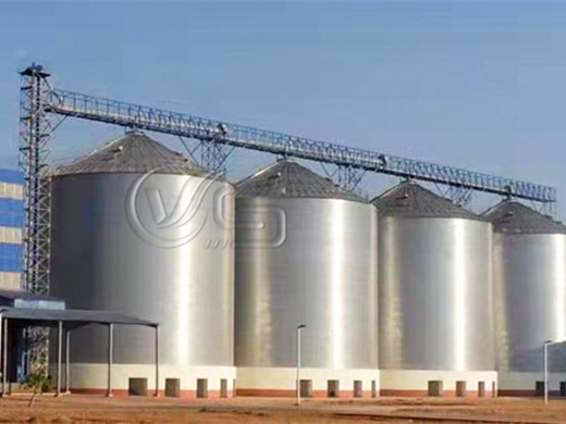 Grain Storage Silos, Grain Hopper Bins for Rice Mill Plant